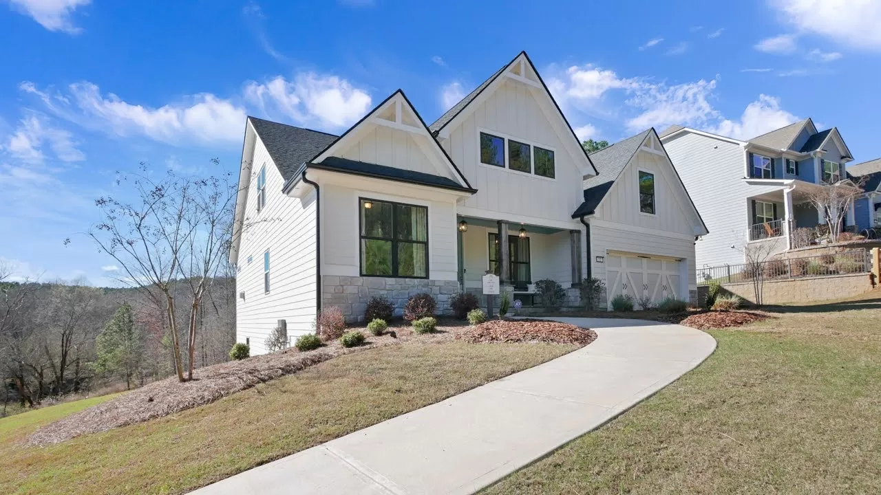 LET'S TOUR THIS MODEL HOME IN SEVEN HILLS AT NATUREWALK IN DALLAS, GA ...