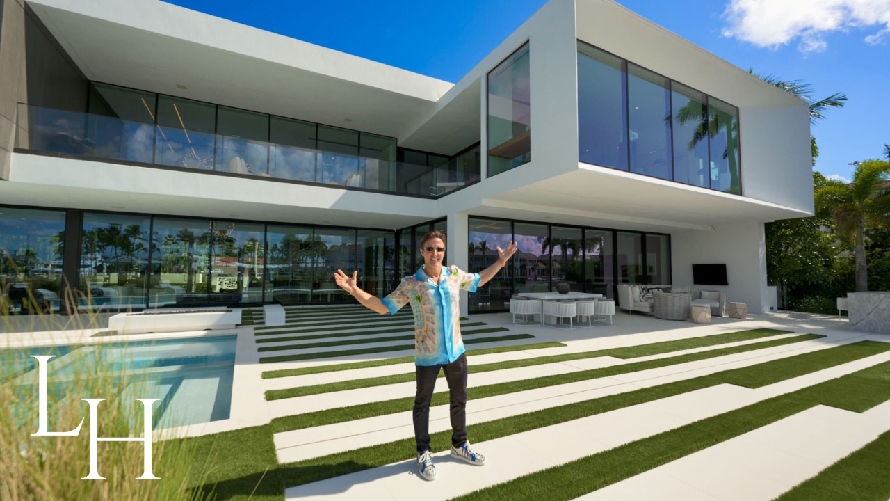 Exploring Howard Panes' $34,000,000 Florida Mansion And Supercar Collection